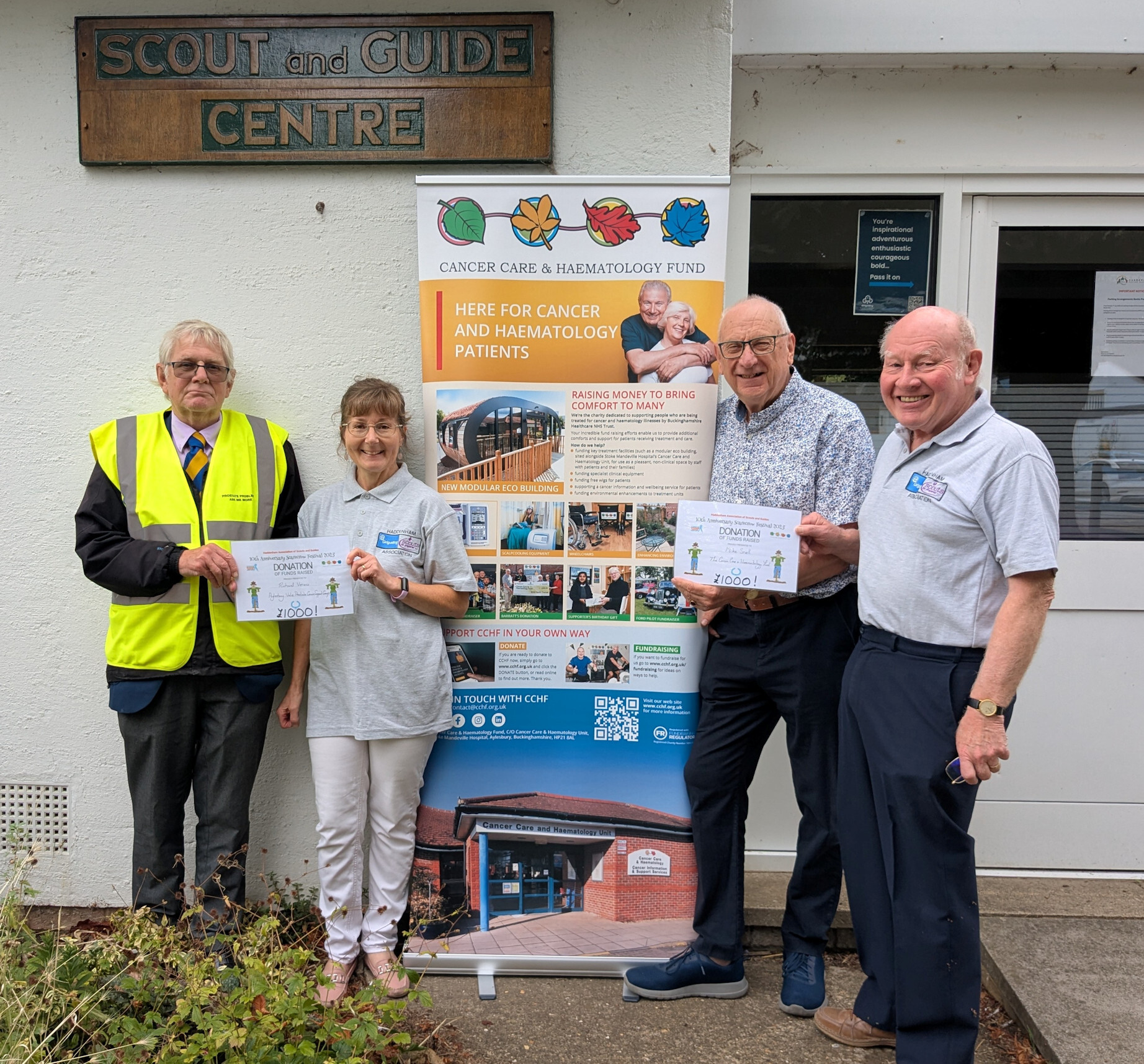 Scarecrows rustle up £1,000 for CCHF! | CCHF